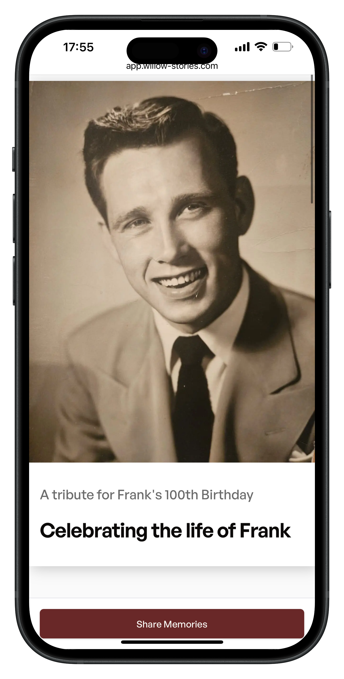 Willow: where every story gets told – Preserve your legacy and honor ...